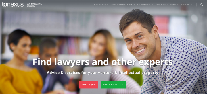 IP Nexus is an online marketplace for intellectual property