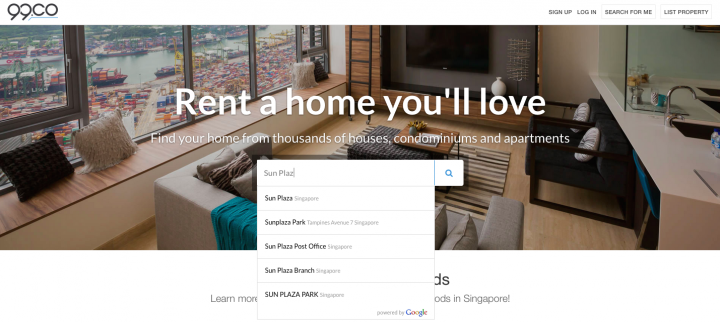 99.co is a property site with a plan to one-up PropertyGuru