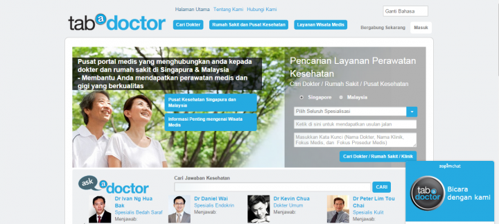 Indonesia’s Tab a Doctor bought by Global Health and Travel