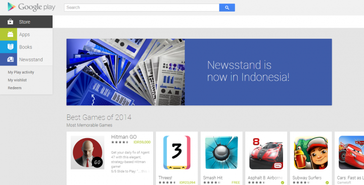 Google brings Play Newsstand to Indonesia with local content