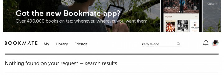 All the books you’ll ever need on Bookmate? Not quite (REVIEW)