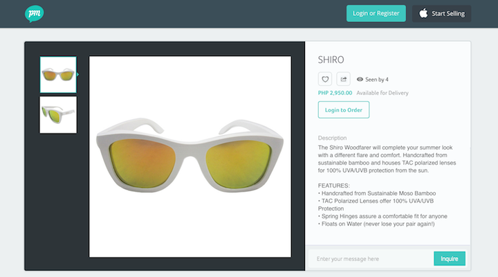 Sell on social media, build a storefront using PocketMarket