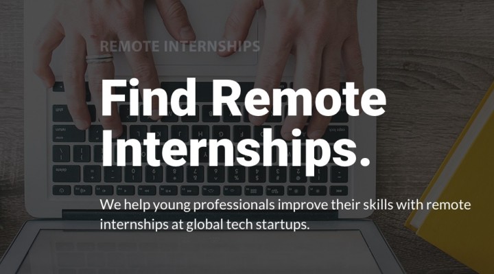 Enjoy a comfy internship at home with Remote Internships