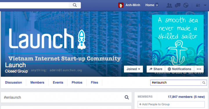 Launch: a Facebook group for Vietnam's startup ecosystem