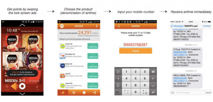 PopSlide makes it rain free phone top-ups in Jakarta