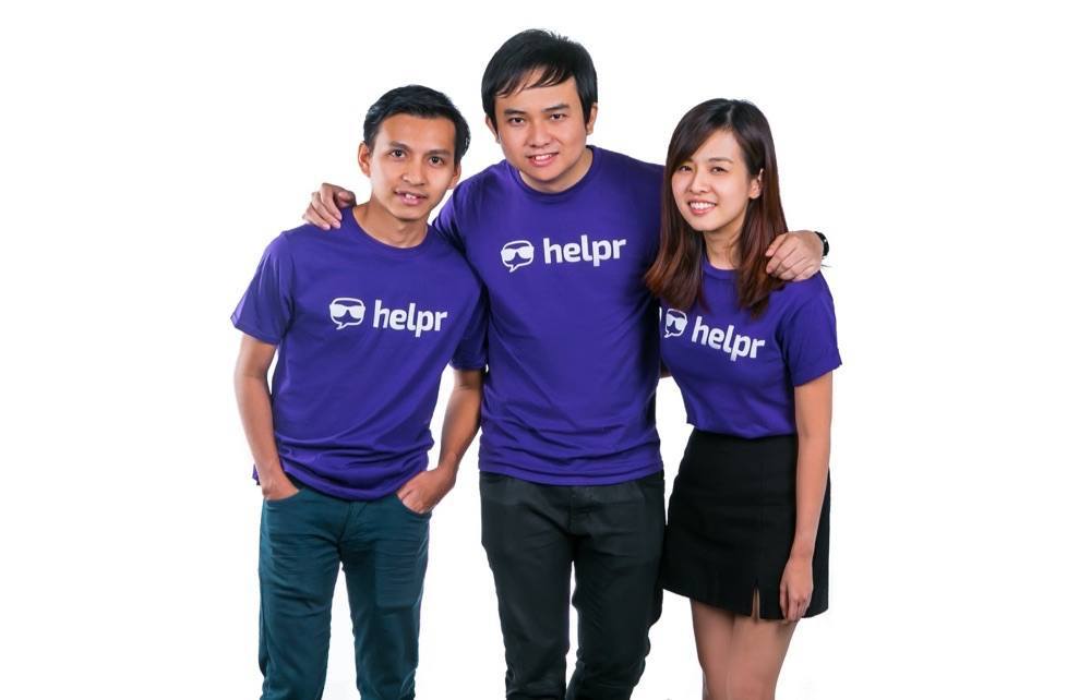 500 Startups funds concierge service Helpr