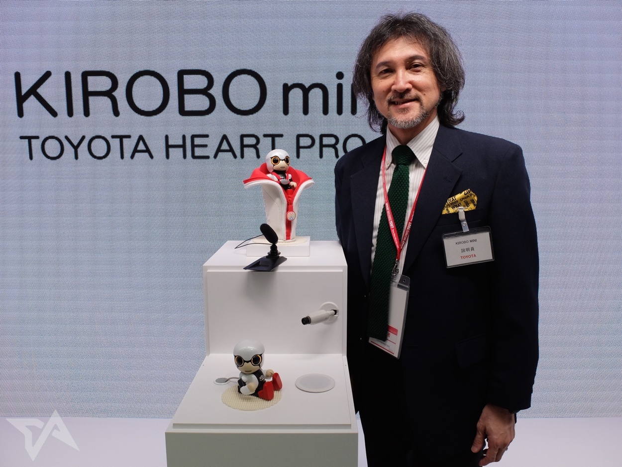 Kirobo Mini is Toyota’s robotic driving companion