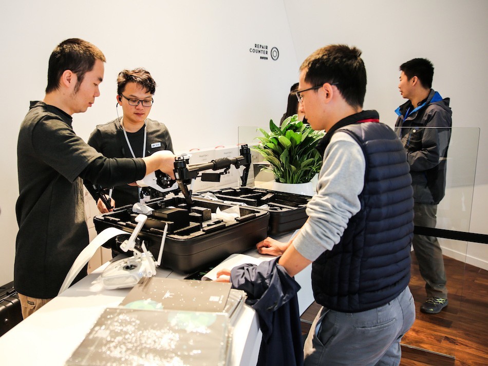 China's DJI opens first drone store China's DJI opens first drone store