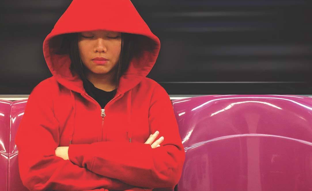 AiraWear jacket massages you on the go.