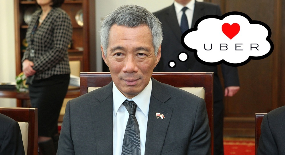 Why the Singapore government secretly loves Uber