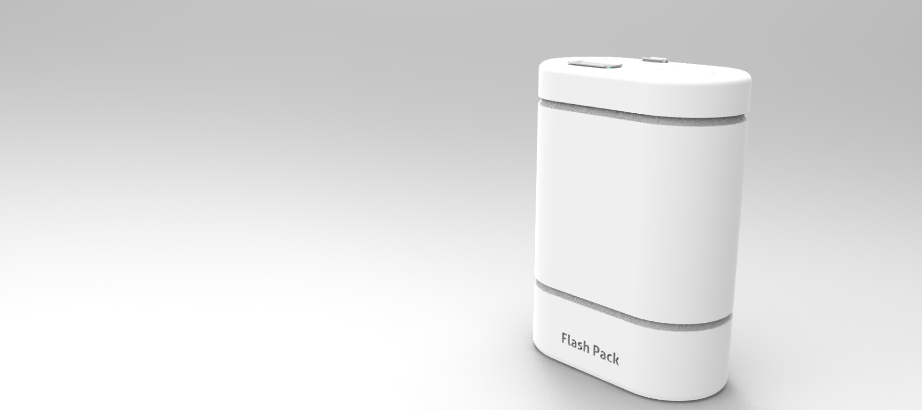 Flashpack power bank charges in just 14 minutes.