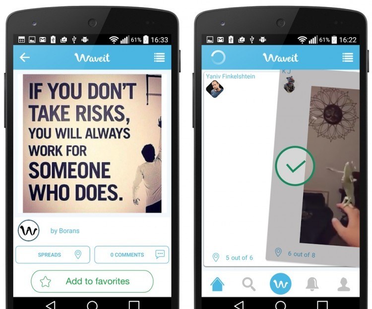 Waveit helps you find the best viral content on the web