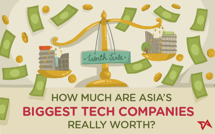 How much are Asia's biggest tech companies really worth? (Infographic) How much are Asia's biggest tech companies really worth? (Infographic)
