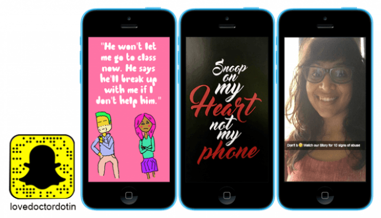 Abused teens turn to a Snapchat helpline