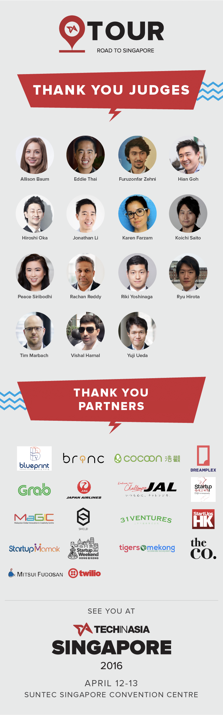 Catch these four startups at Tech in Asia Singapore 2016