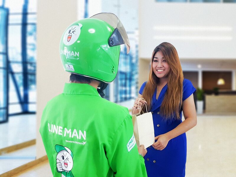 Line launches Line Man app to deliver stuff to your doorstep