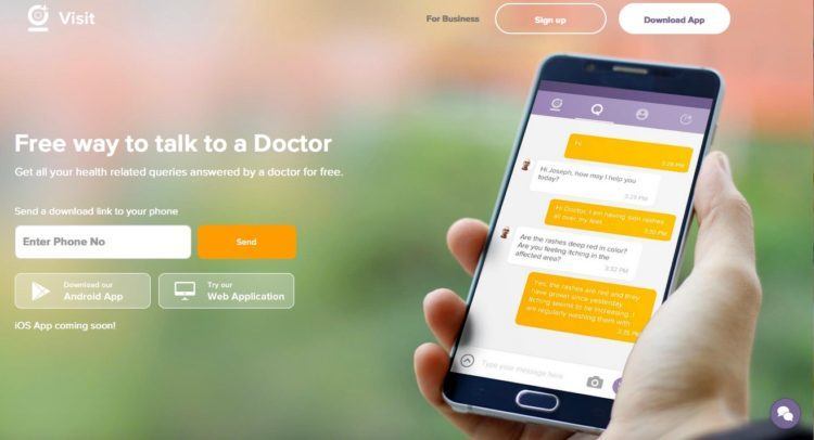 Visit: telemedicine for physical and mental health in India