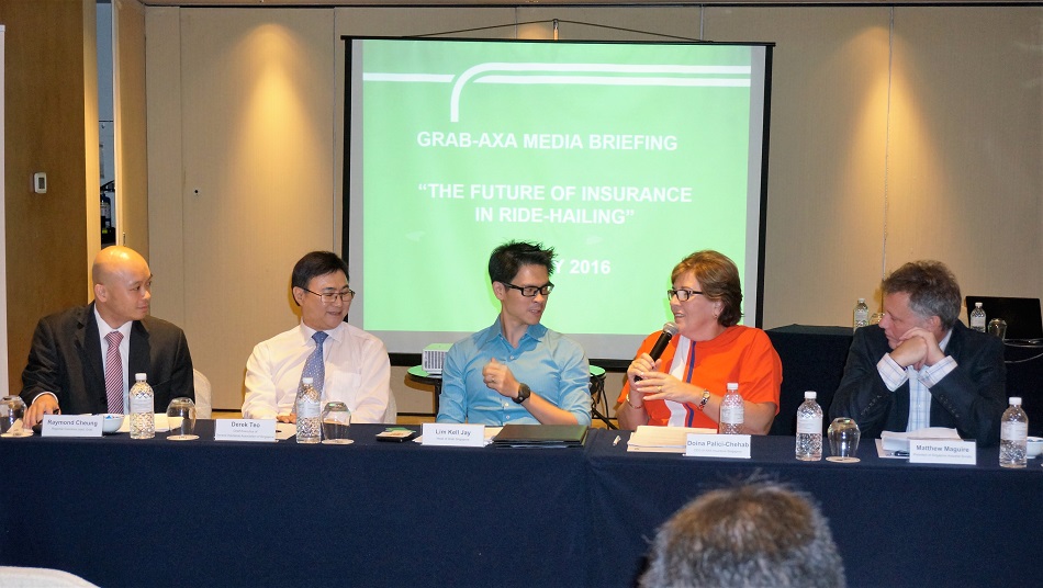 Grab & AXA launch Pay-As-You-Grab insurance for Grabcar drivers