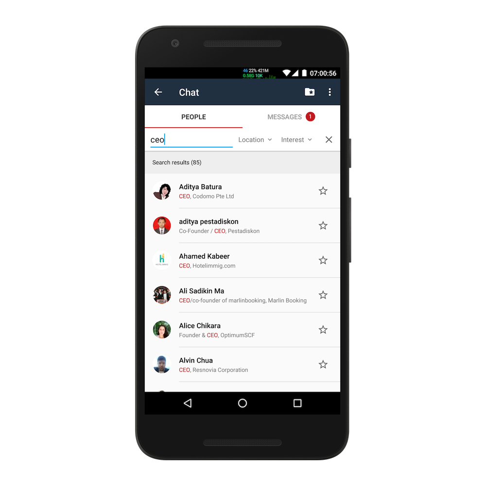 TIA Engineering: How we built the conference attendees chat