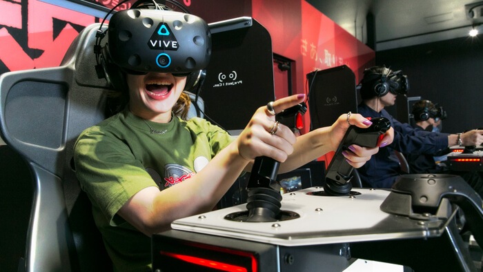 Video: Inside Tokyo's huge VR arcade