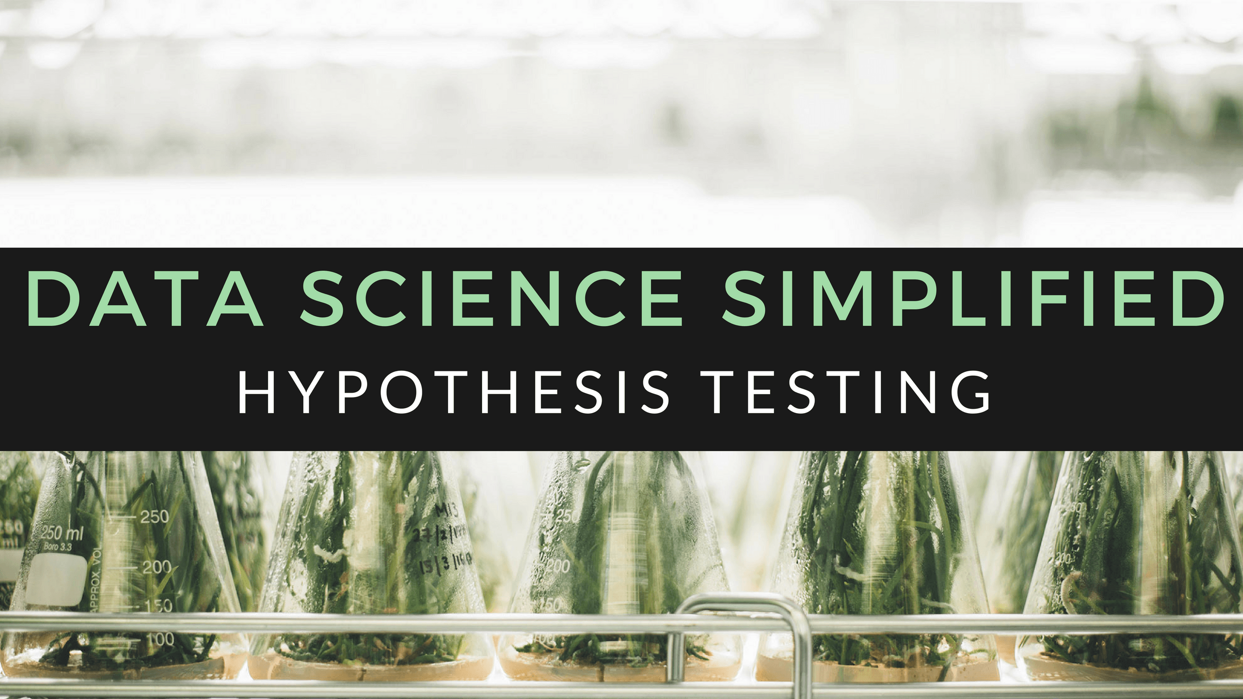 Data Science Simplified Hypothesis Testing