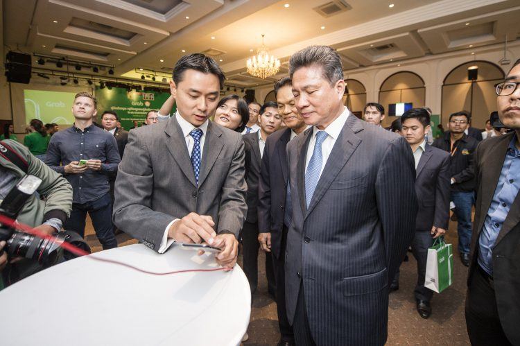 Grab launches in Cambodia