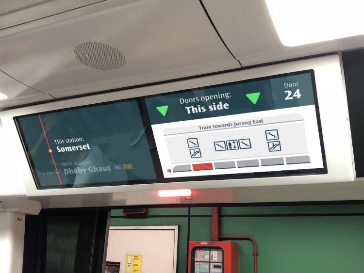 SMRT's in-train screens are ineffective. Here's our redesign.
