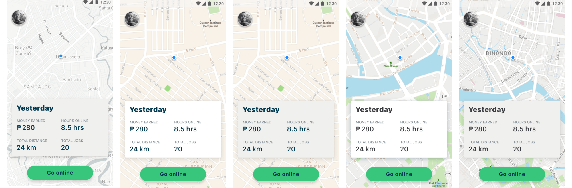 Designing Grab's food delivery app for motorbike drivers