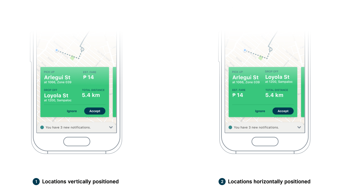 Designing Grab's food delivery app for motorbike drivers