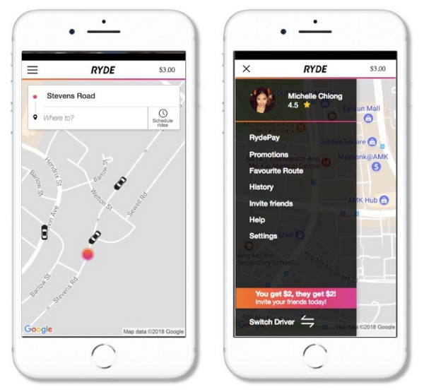 Users are unhappy with Ryde’s app, so we redesigned it