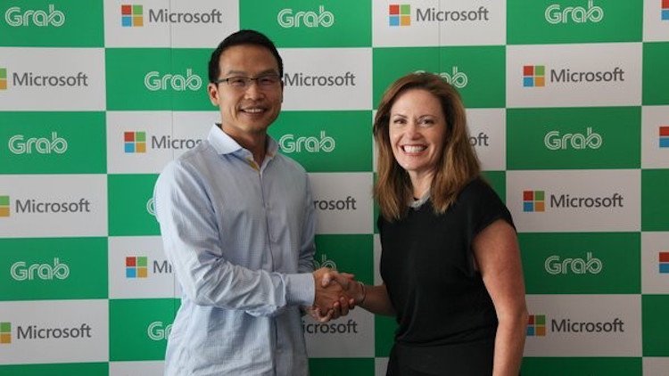 Microsoft is investing in Grab