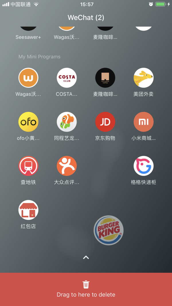 WeChat undermines Apple with home screen for 'instant apps'