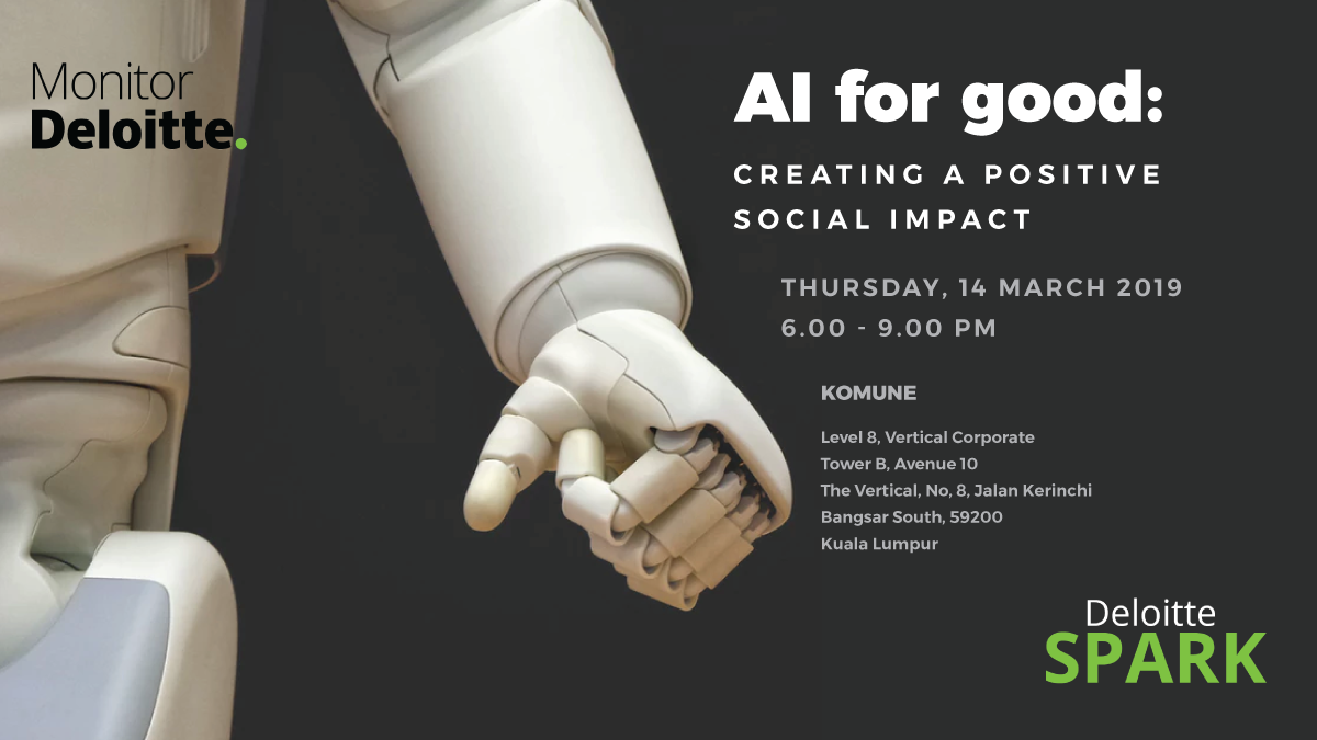 Join Deloitte to create positive social impact with the use of AI