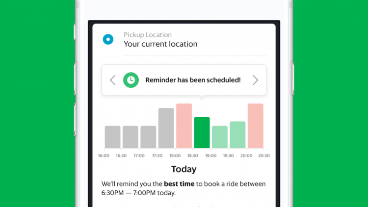 How we built a widget at Grab to help users avoid fare surge