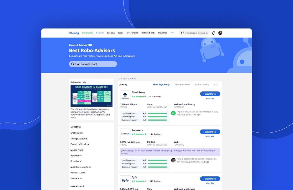Seedly is moving on from ShopBack to join CompareAsiaGroup