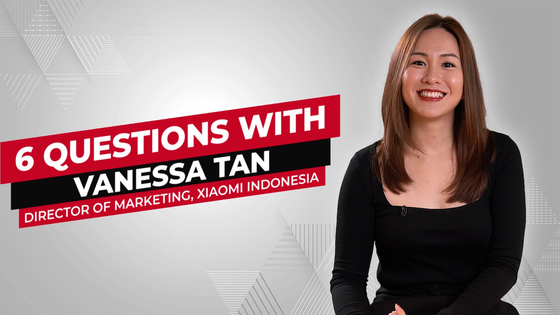 6 Questions with Vanessa Tan - Tech in Asia