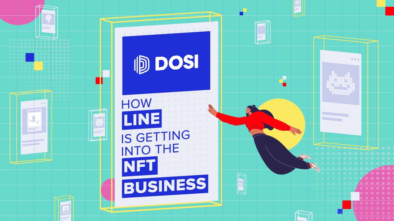 How Line is getting into the NFT business (Infographic)