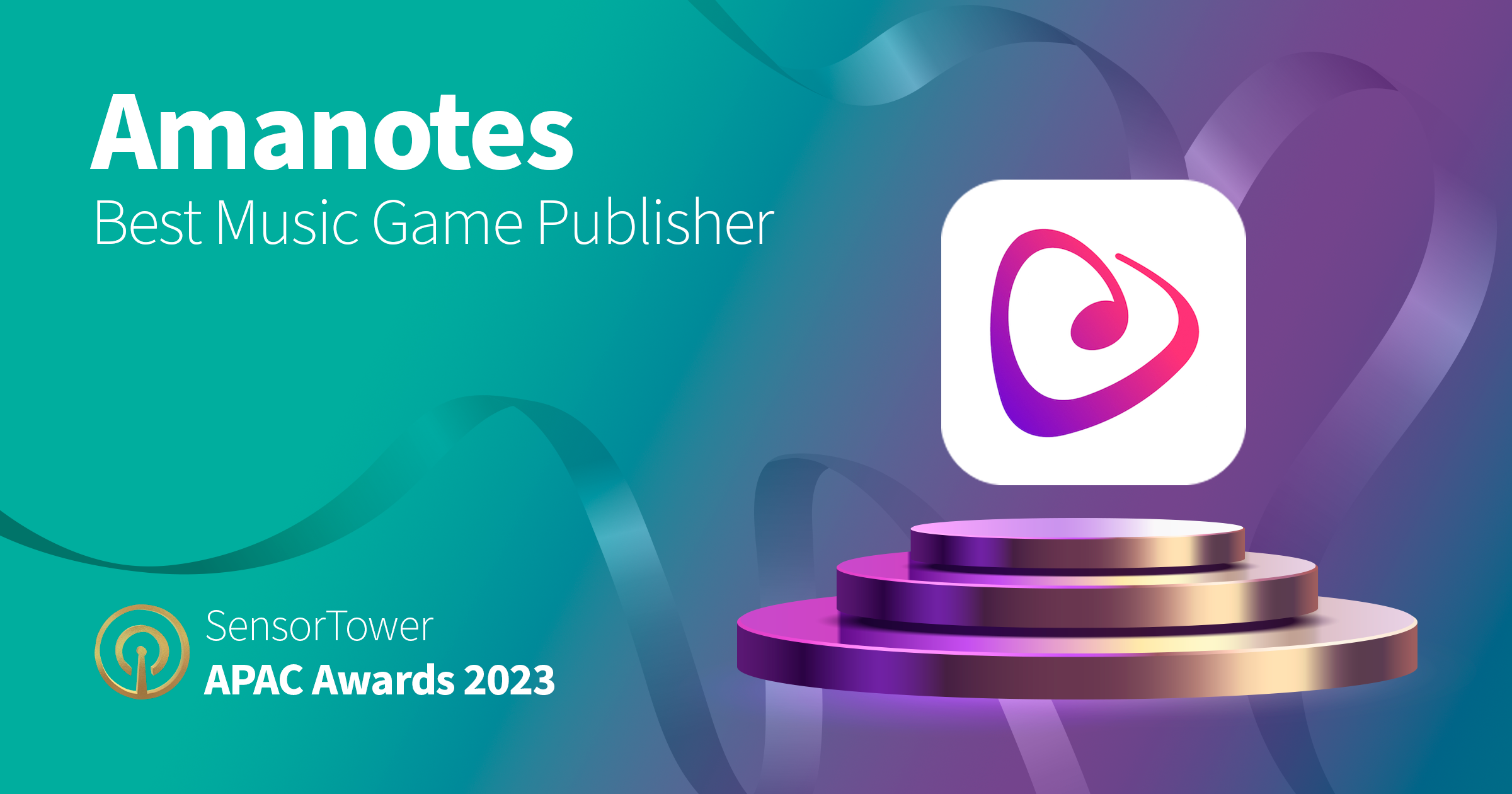 Amanotes Crowned Best Music Game Publisher at Sensor Tower APAC Awards 2023