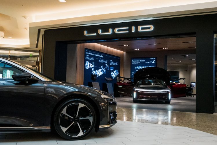 Lucid sales rise as EV maker ramps up Gravity production