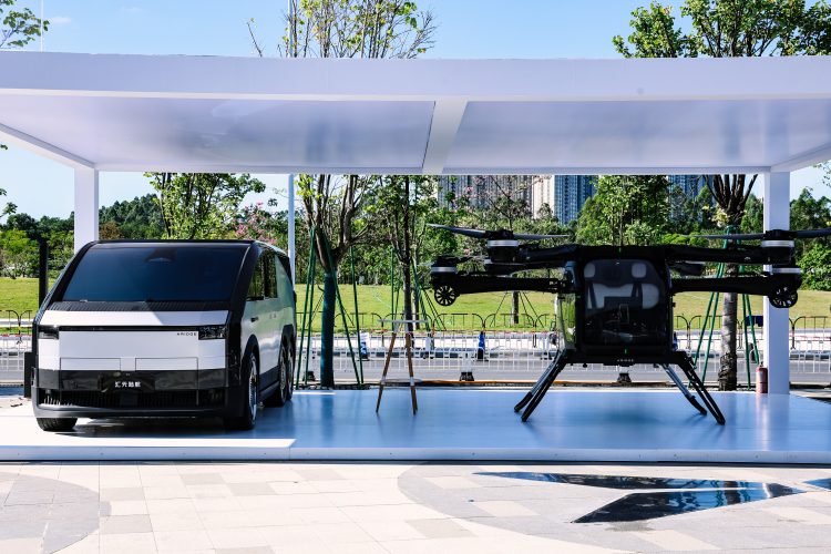 Xpeng unveils ‘Physical AI’ products with robotaxi, flying cars